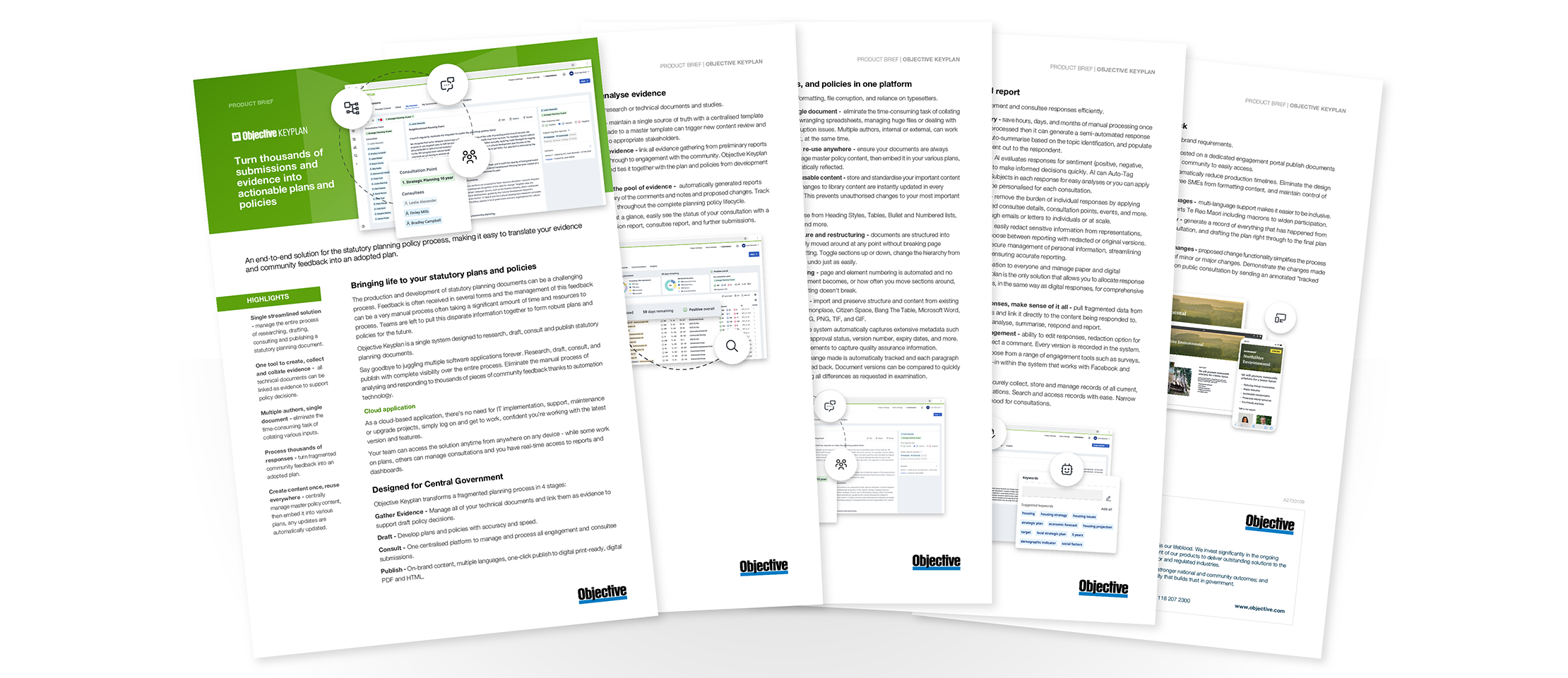 Automation software for the statutory planning process. | Objective ...