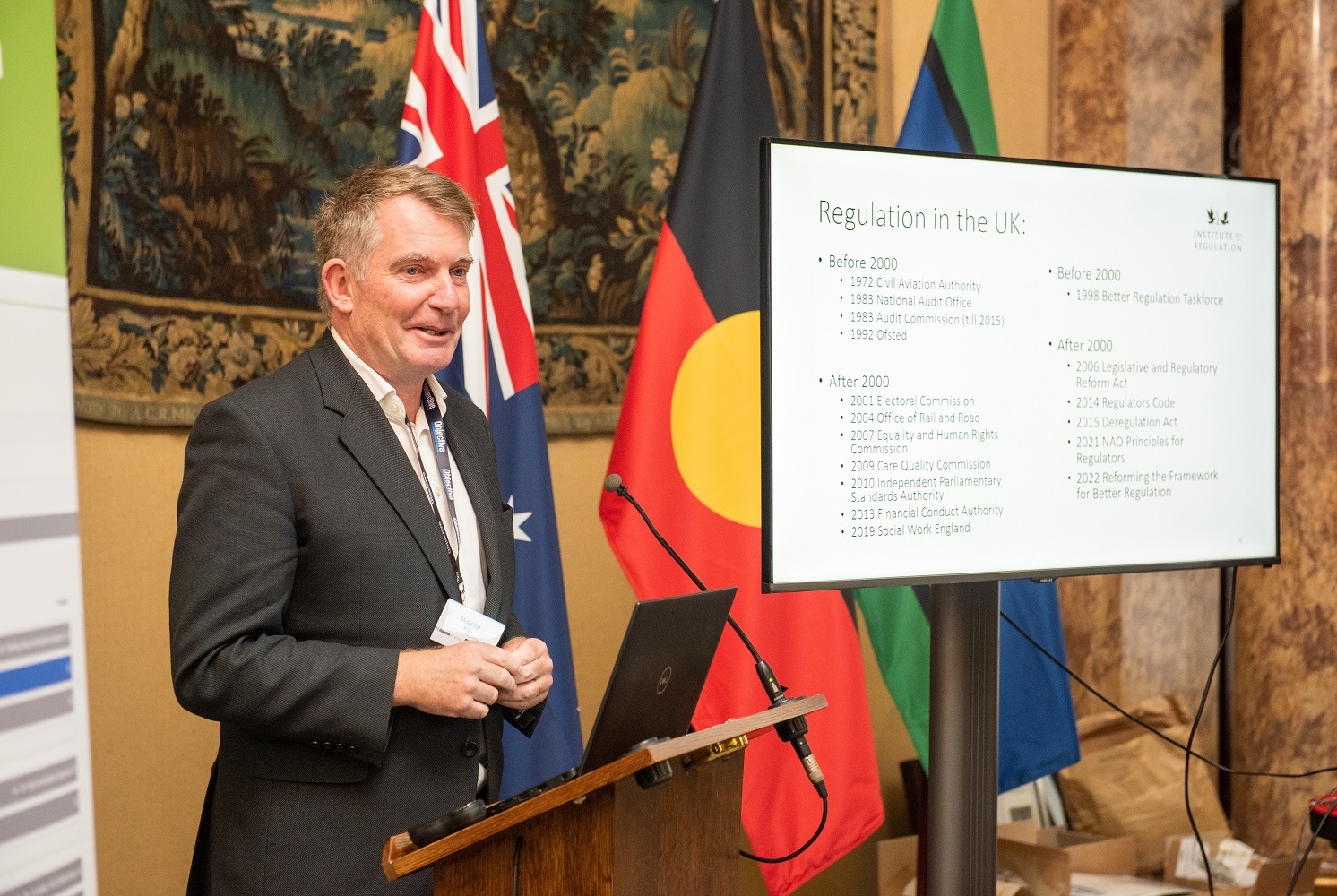 Marcial Boo, Chair of the UK’s Institute of Regulation, discusses the ...